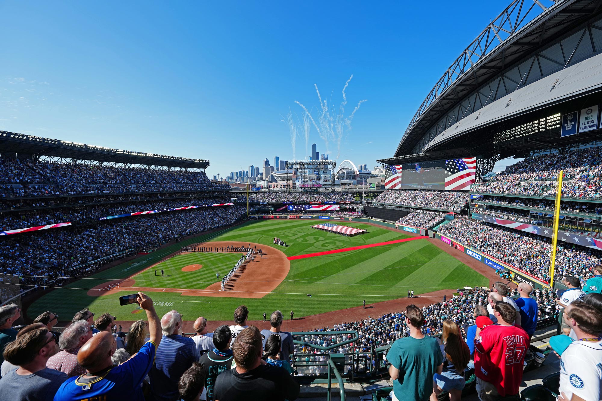 Canopy | Building beyond the bleachers.