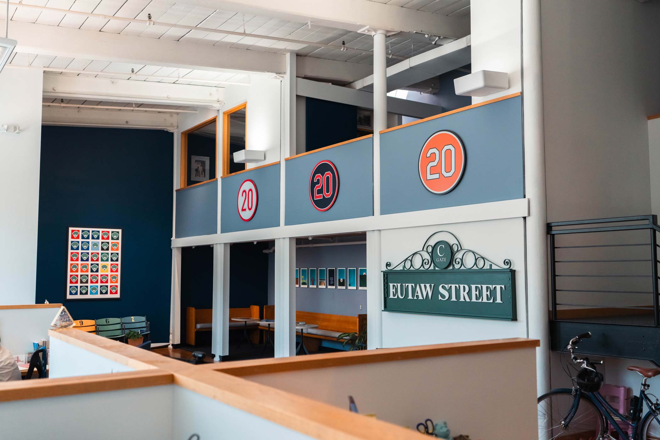 Canopy | Building beyond the bleachers.